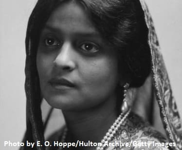 Portrait Of Indira Devi - History of Royal Women